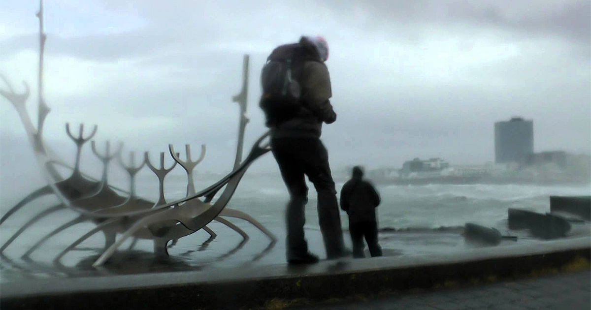Extreme Wind Storm Hits Iceland, Grounding All Flights And Causing ...